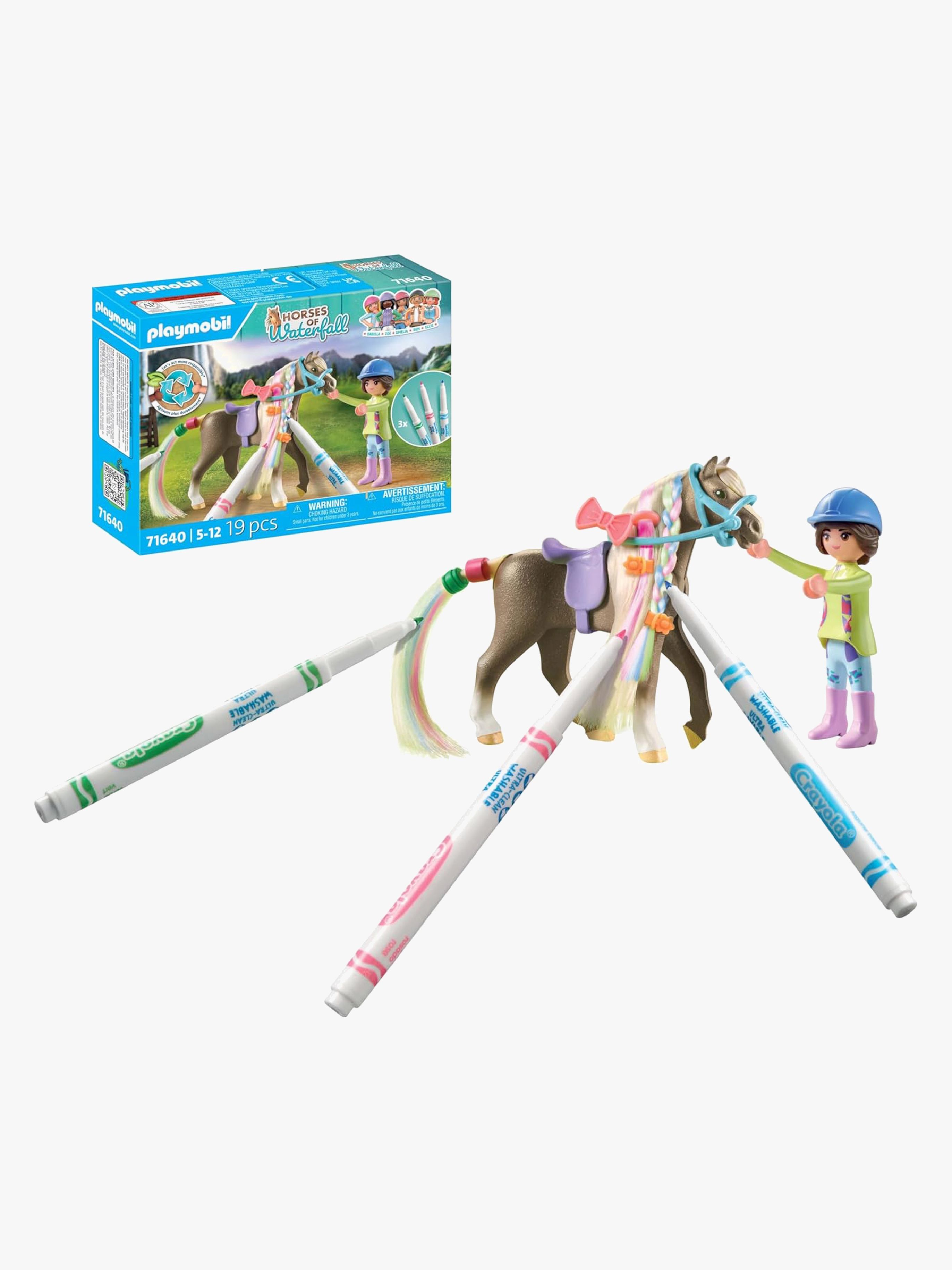 Køb Playmobil 71640 Horses of Waterfall Byggesæt Vaskbart Hest Sæt