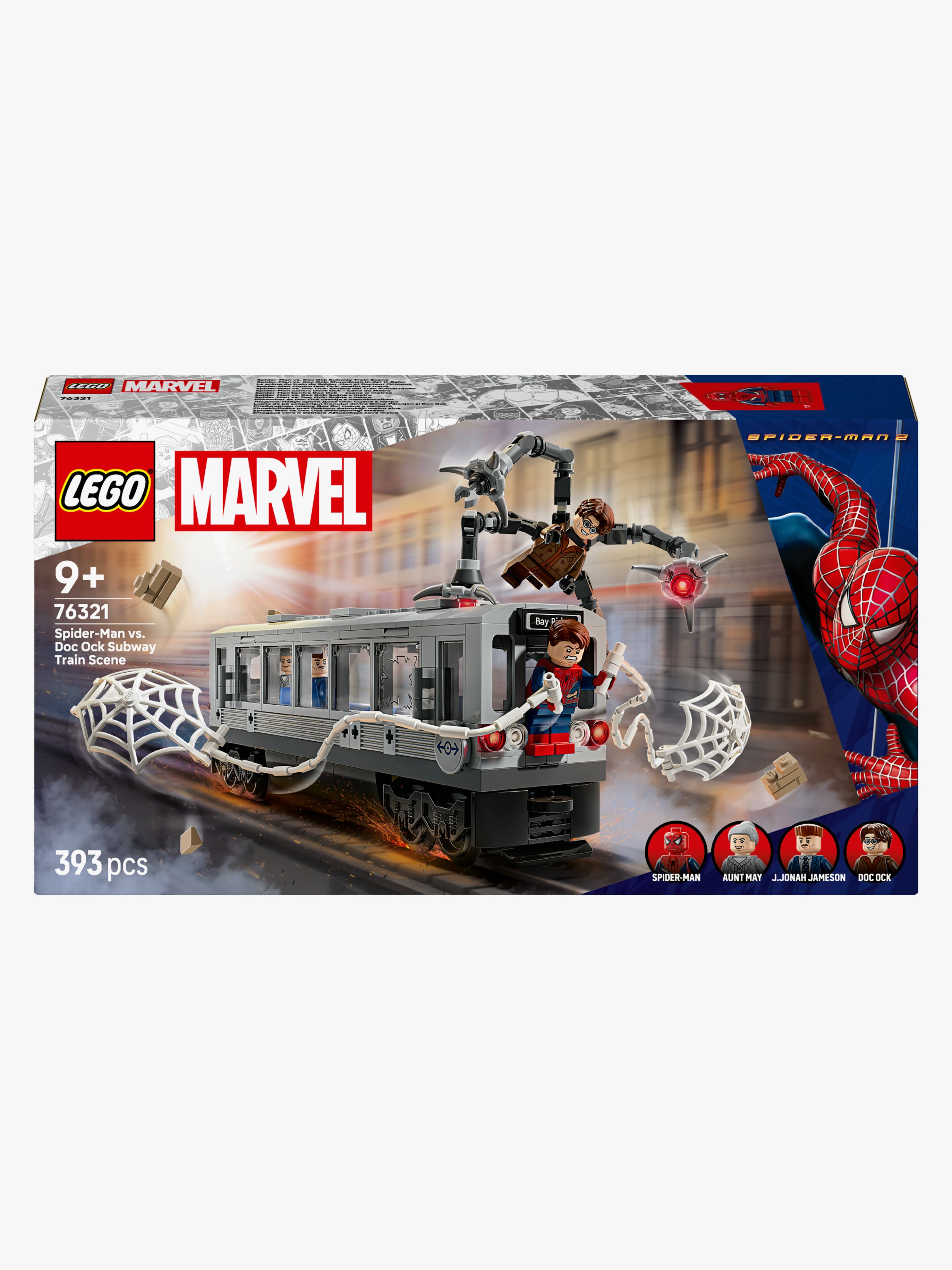 Køb LEGO Super Heroes 76321 Spider-Man mod Doc Ock – metrotog-scene