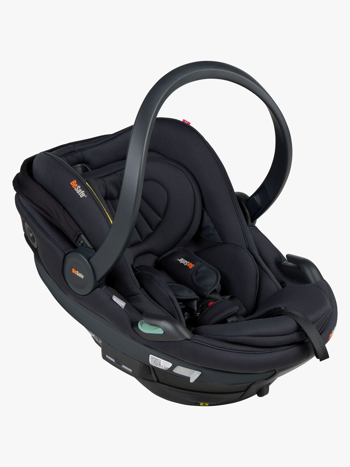 Køb BeSafe Go Beyond 2 Autostol Baby, Black Soft Breeze