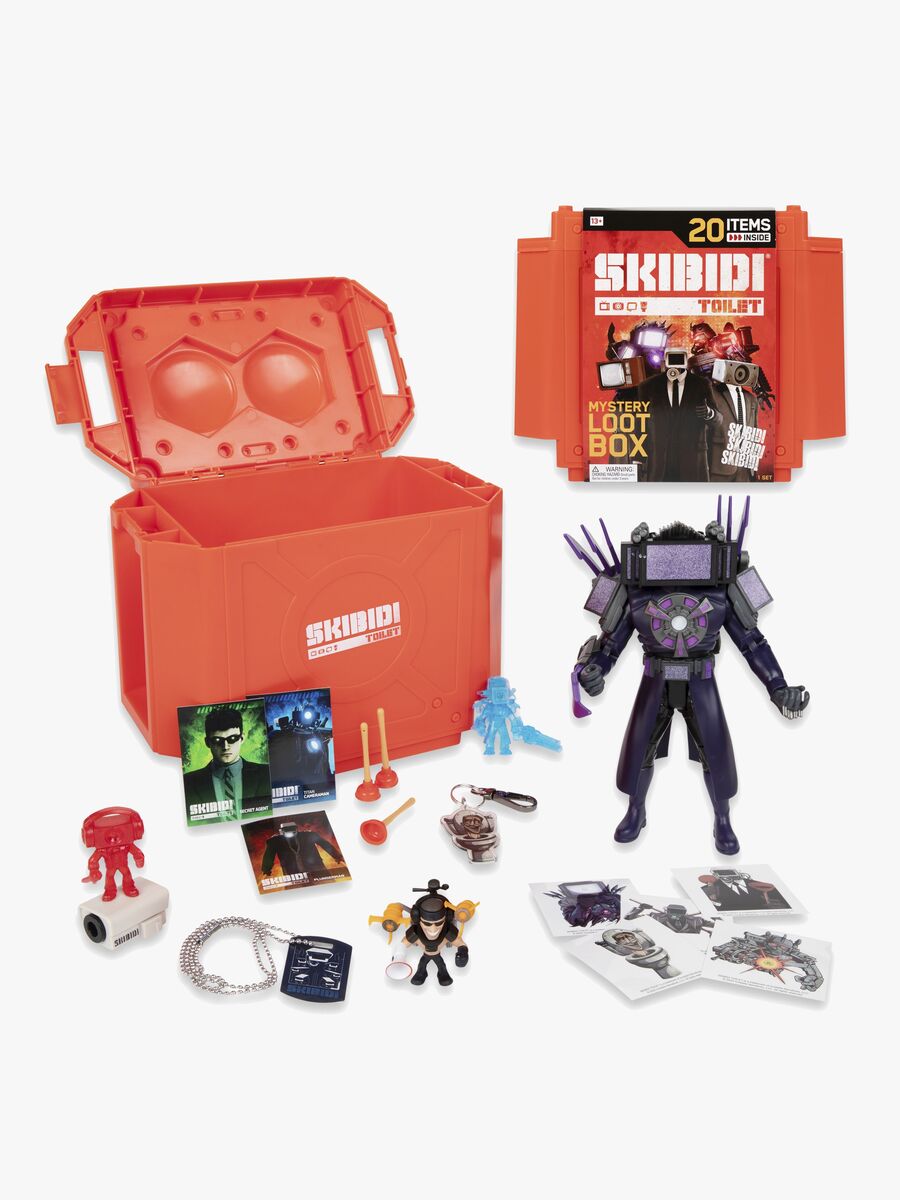 Køb SKIBIDI TOILET Giant Mystery Surprise Box Samlerobjekt