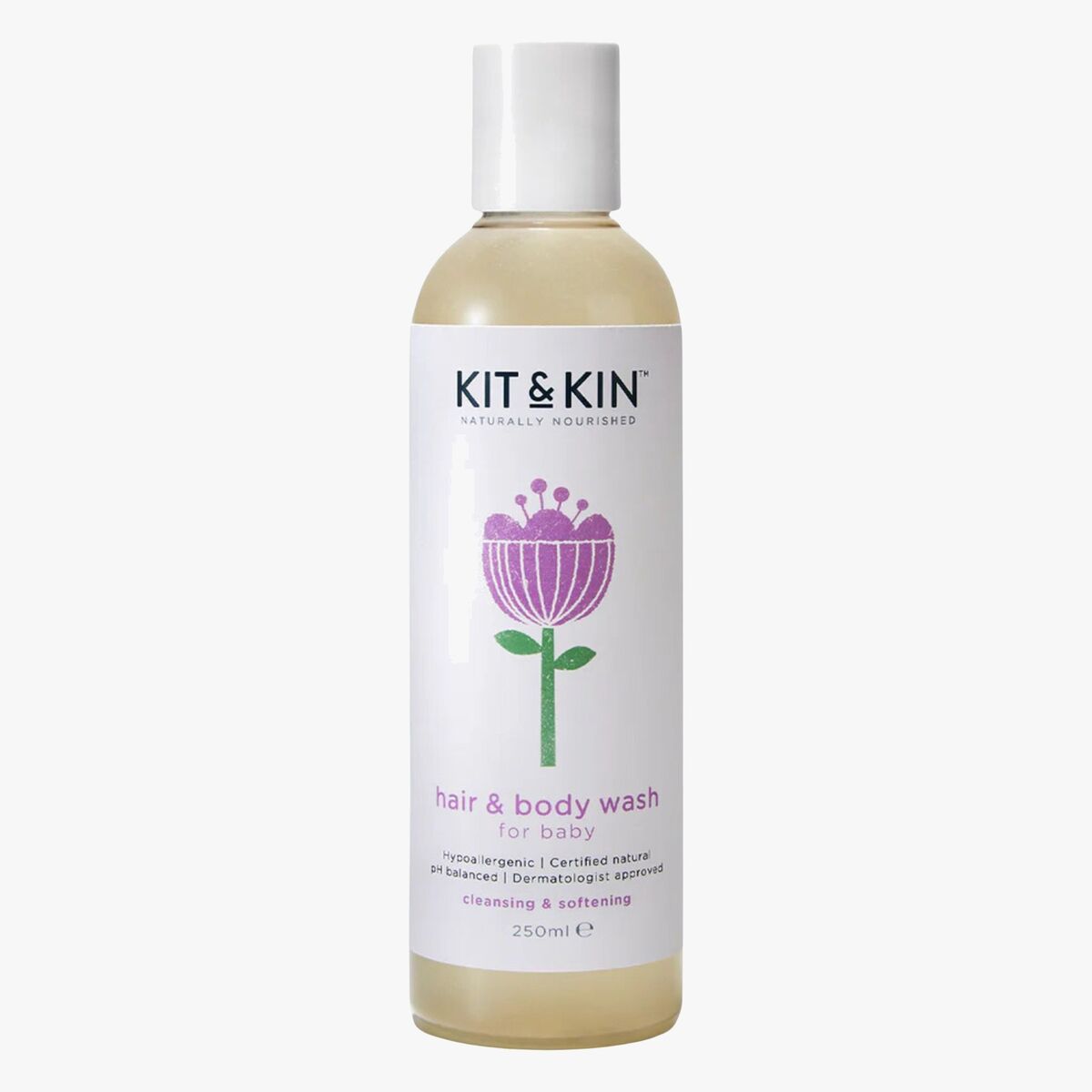 Køb Kit & Kin Bodywash og Shampoo 250 ml