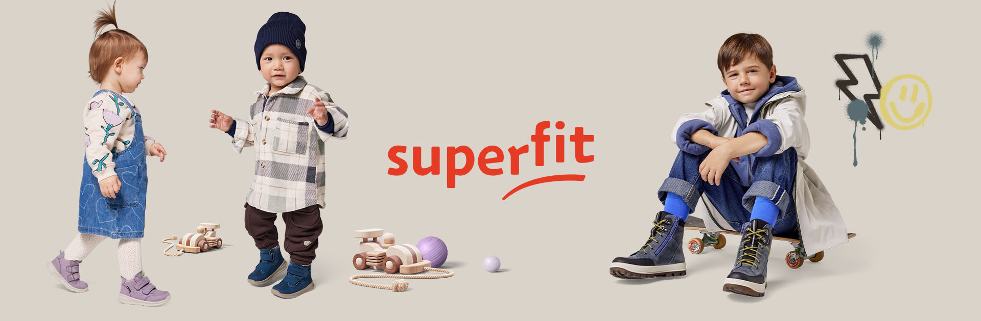 Superfit | Børnesko, begyndersko, sneakers, vintersko | Jollyroom