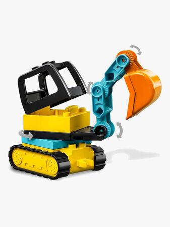 Køb LEGO DUPLO Town 10931 Lastbil og gravemaskine på larvefødder